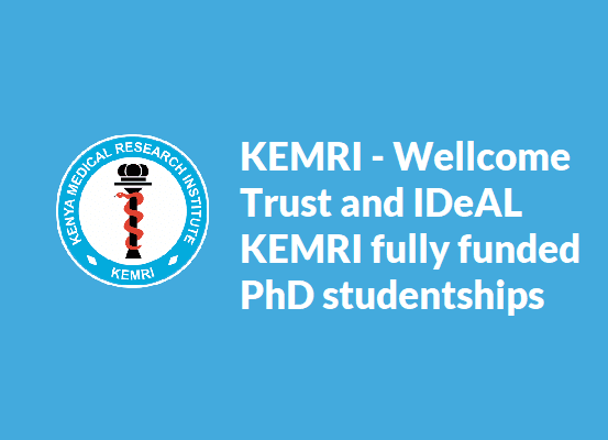 Fully Funded PhD Studentships Vacancy at KEMRI-Welcome Trust Research ...